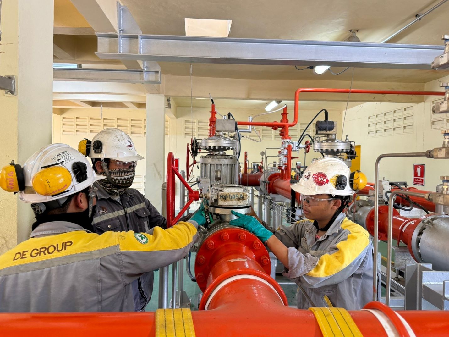 PTT Natural Gas Distribution, 2024 Sealant and PM Gearbox Ball Valve at ...